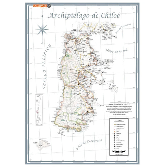 Mapa Turistico Chiloe – Pilgrim Travel Store