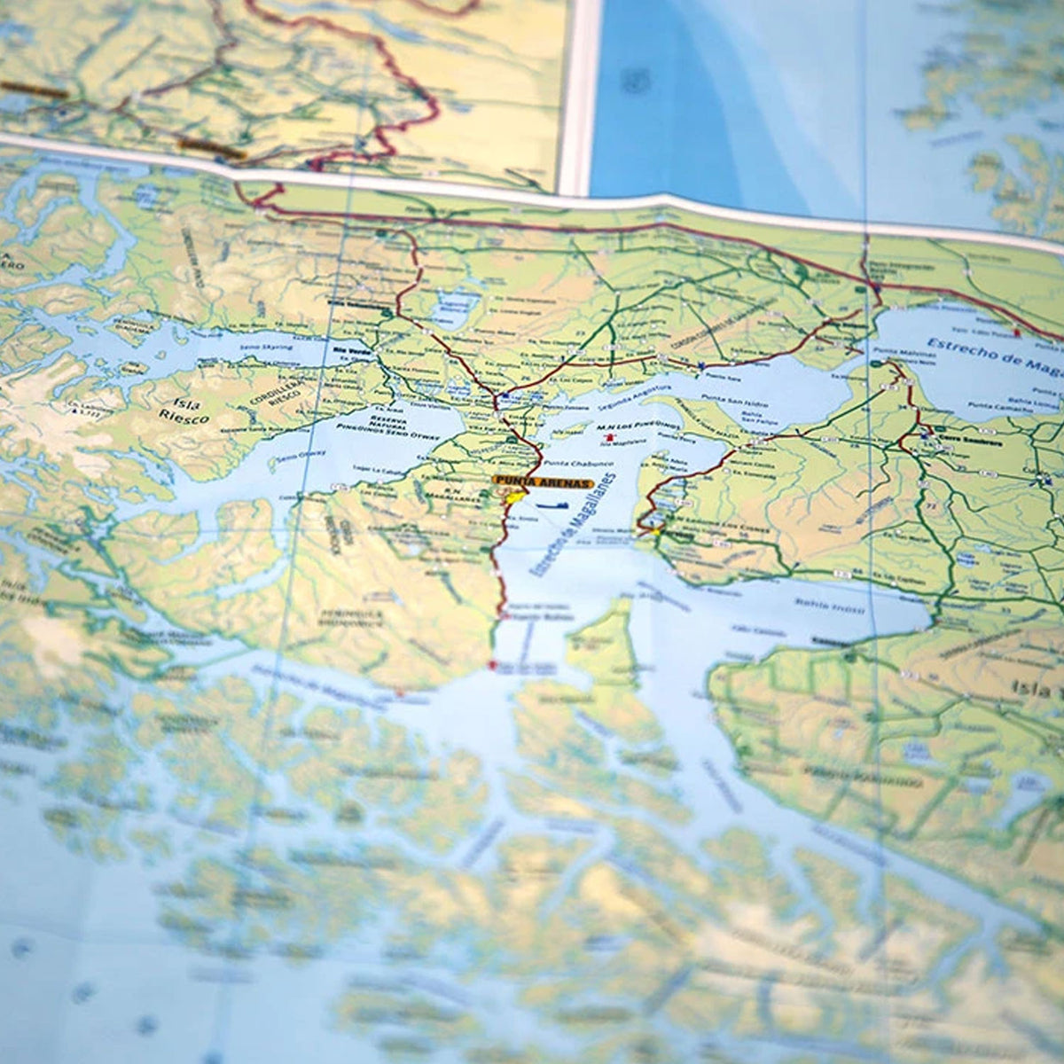 MAPA RUTERO DE CHILE COMPASS - Pilgrim Travel Store