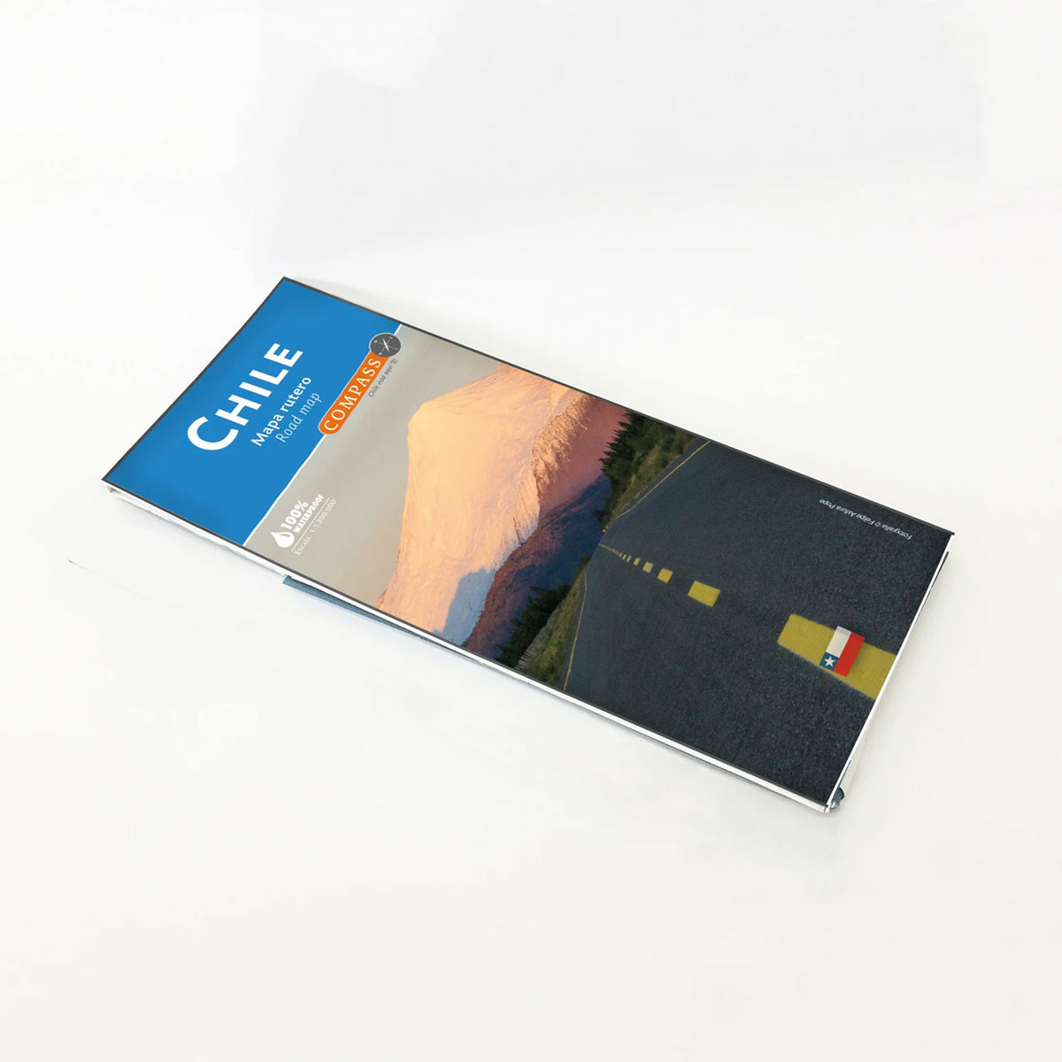 MAPA RUTERO DE CHILE COMPASS– Pilgrim Travel Store